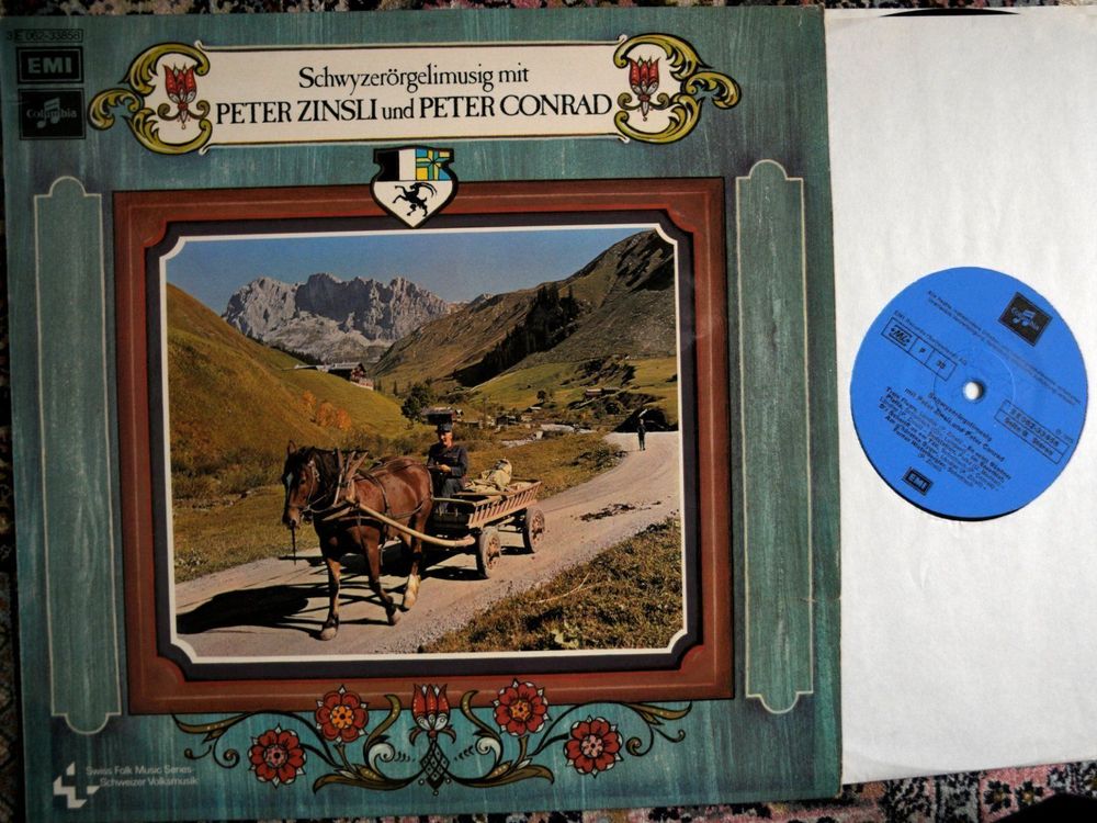 Schwyzerörgelimusig Mit Peter Zinsli - LP ♪ GEWASCHEN ♪ (Gebraucht) in Unterseen für CHF 8 – mit ...