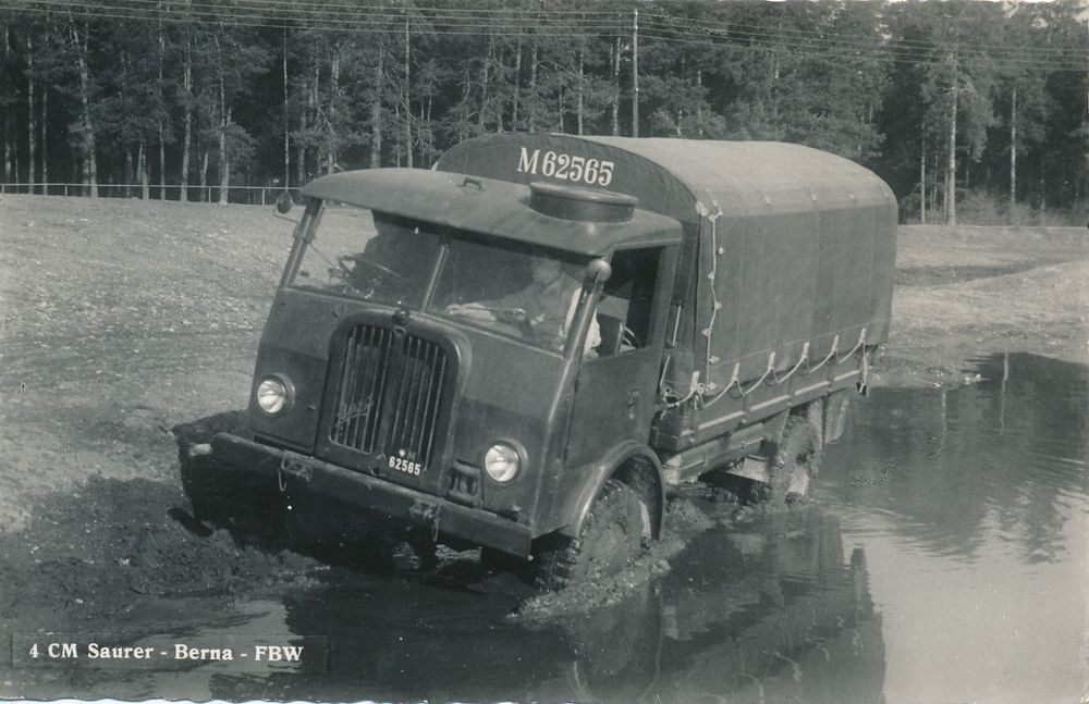 Saurer Lastwagen Militär M 62565 / CM Saurer - Berna - FBW (Gebraucht ...