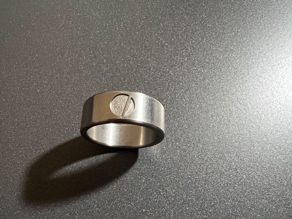 Ducati Titan Ring Schmuck handmade selfmade UNIKAT (Neu (gemäss ...