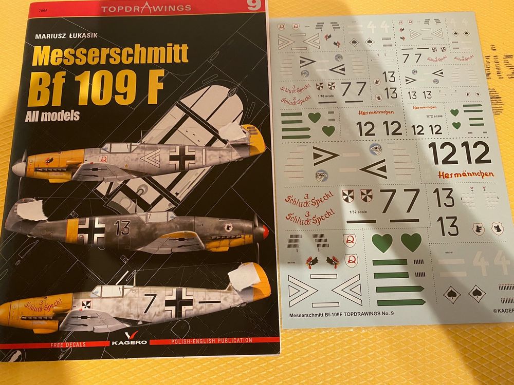 BUCH ENG/POL MESSERSCHMITT BF 109 F KAGERO | Kaufen auf Ricardo