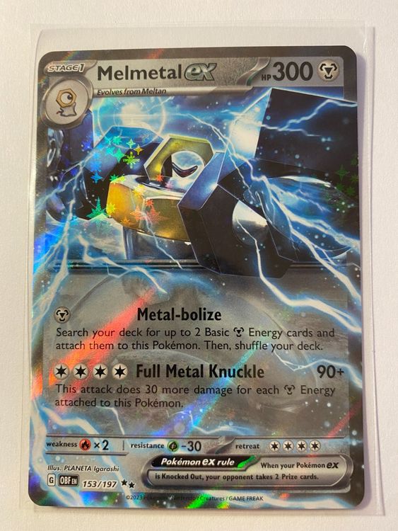 Pokemon Melmetal EX 153/197 Obsidian Flames EN | Kaufen auf Ricardo