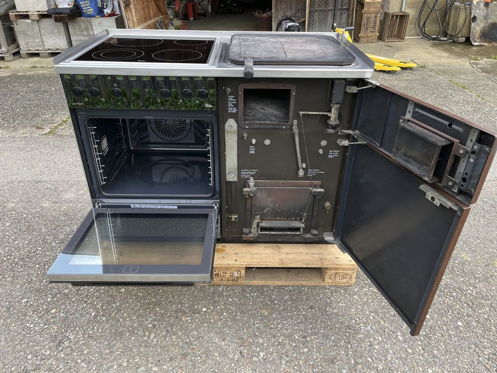 TIBA Zentralheizungsherd 18kW, Elektroherd und Glaskeramik | Kaufen auf Ricardo