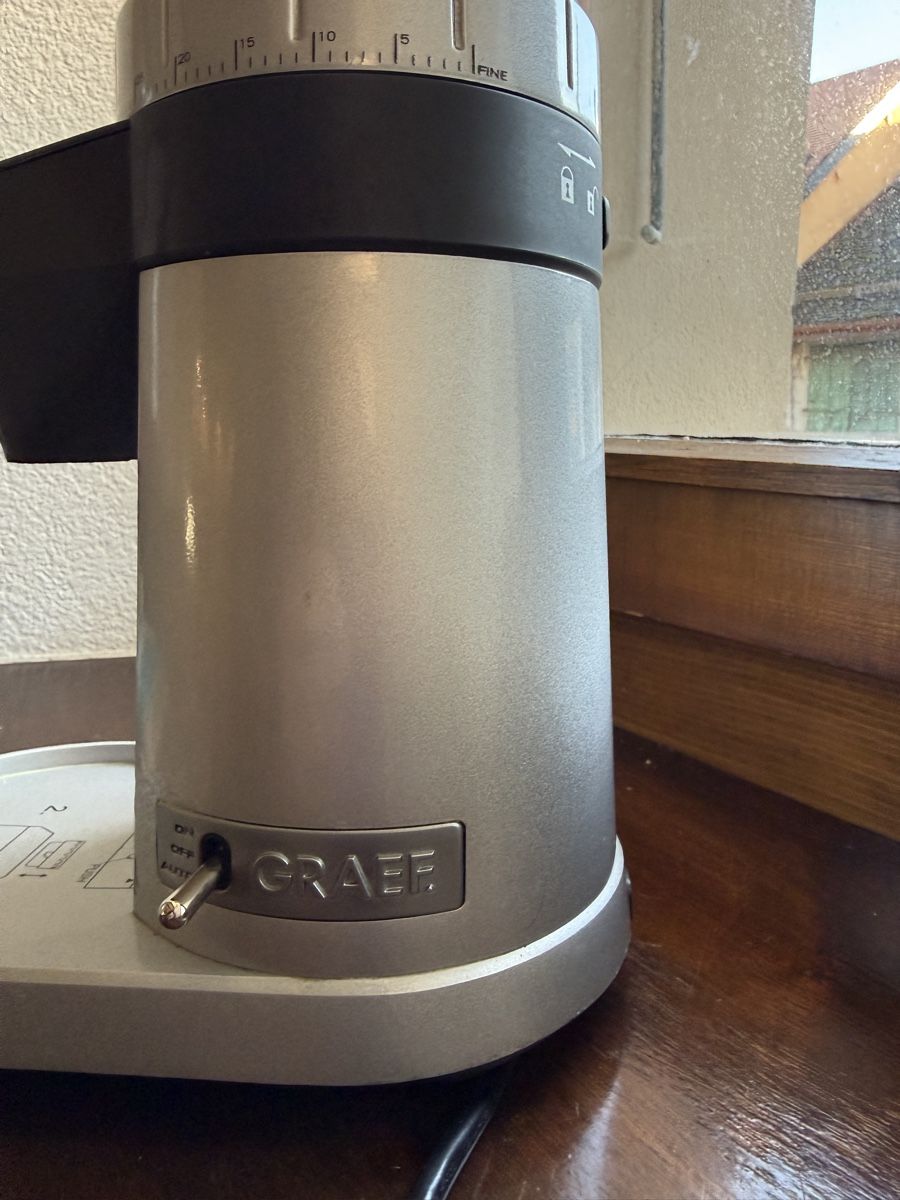 Graef CM800 Coffee grinder silver (Gebraucht) in aubonne für CHF 45 ...