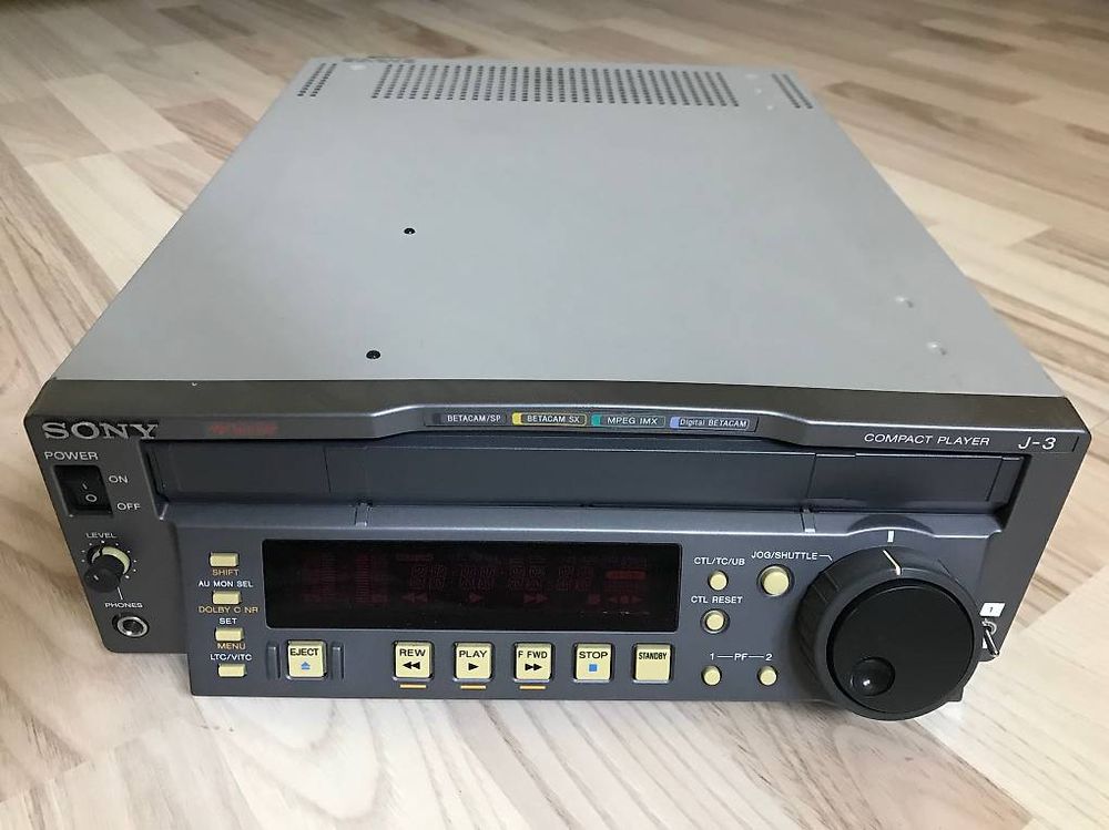 SONY J3 Betacam Player SP/SX/mpegimx/DigiBeta , 589h (Gebraucht) in Escholzmatt für CHF 395 ...
