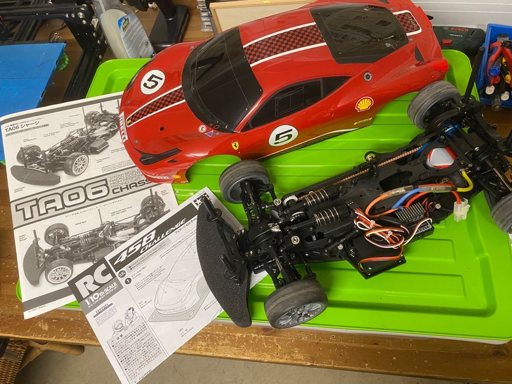 Tamiya TA06 Ferrari 458 | Kaufen auf Ricardo