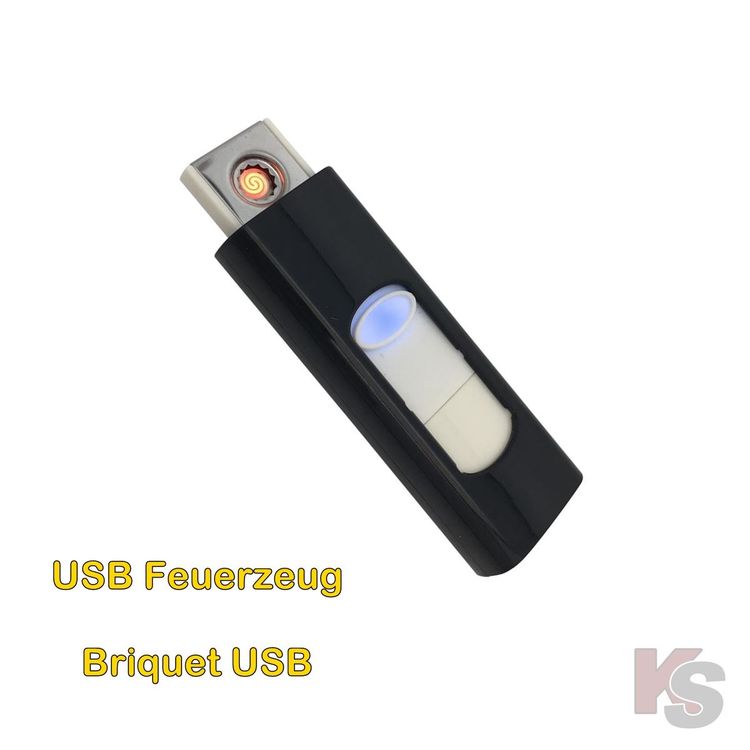 Feuerzeug zum Aufladen an USB, schwarz (Neu und originalverpackt) in Wettingen für CHF 4.9 – mit ...