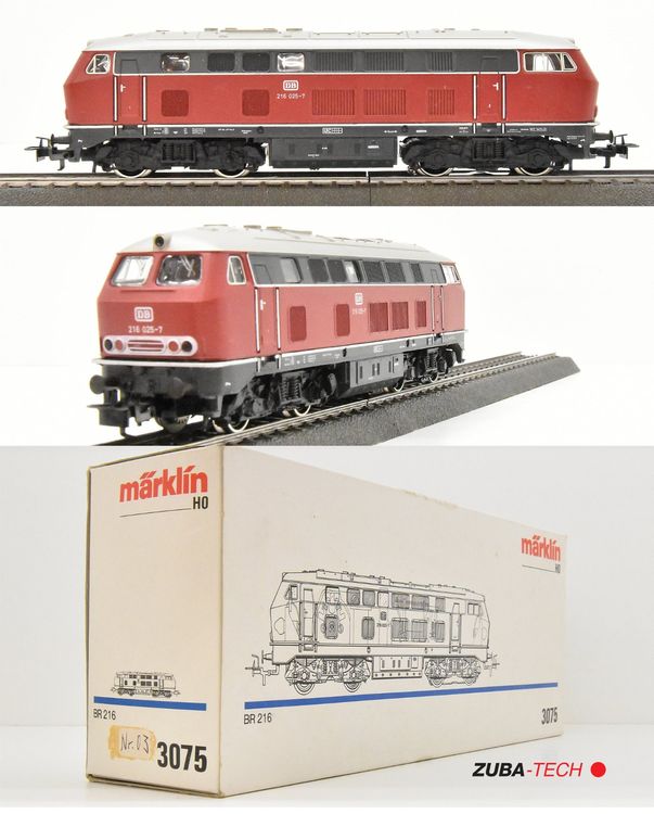 Märklin 3075 Diesellok BR 216 DB H0 WS Digital mit OVP (Gebraucht) in St. Gallen für CHF 70 ...
