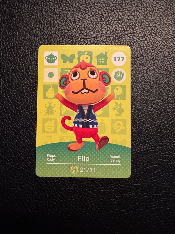Amiibo Karte Animal Crossing Pippo Nr.177 (Gebraucht) in Rheineck für CHF 2 – mit Lieferung auf ...