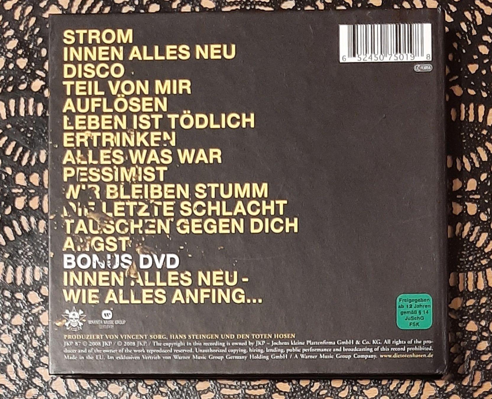 Die Toten Hosen - In Aller Stille, DE Punk Rock Album 2008 (Gebraucht ...