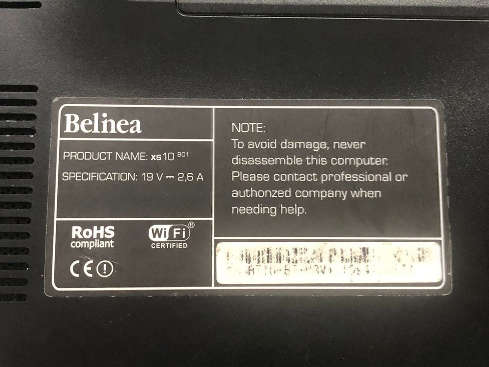 Belinea xs10 B01 (Gebraucht) in MAGDEN für CHF 20 – mit Lieferung auf ...