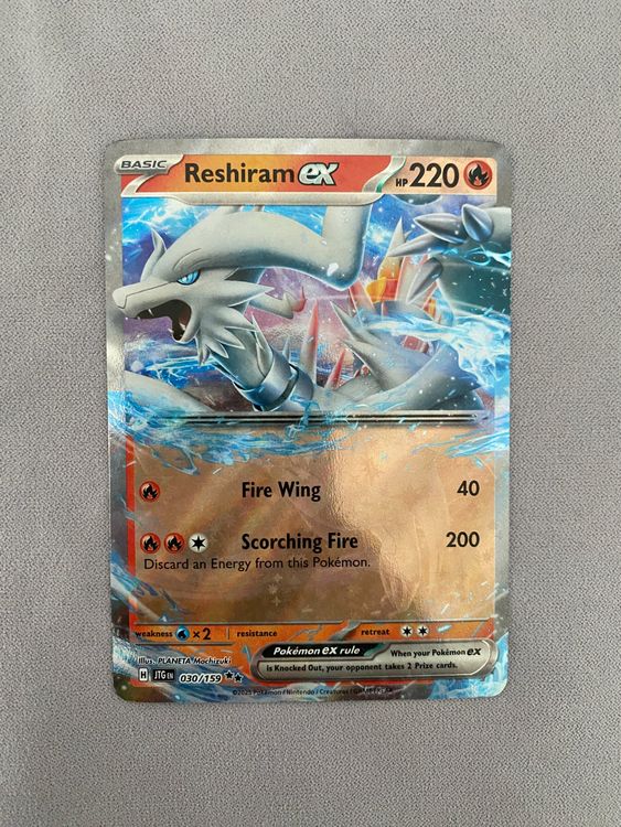 Pokémon Journey Together /Reshiram ex 030/159 EN (Neu (gemäss ...