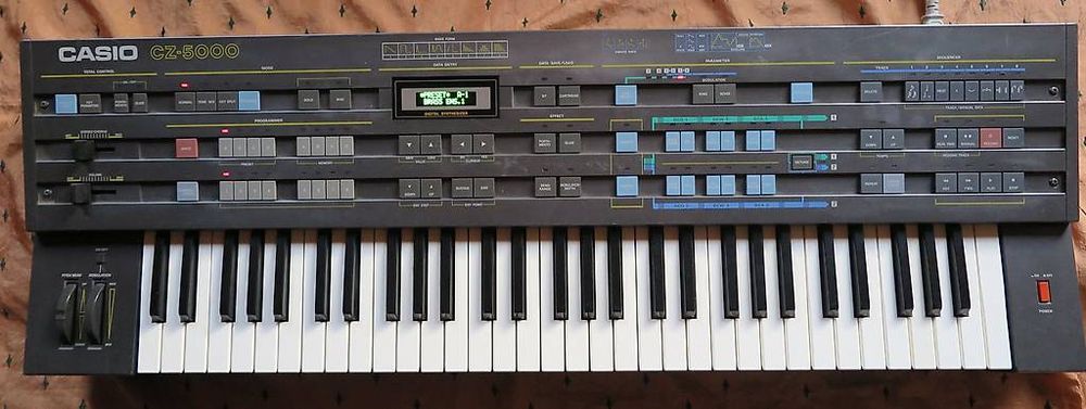 Casio CZ 5000 Vintage Synthesizer mit Oled Display (Gebraucht) in Hinterkappelen für CHF 380 ...