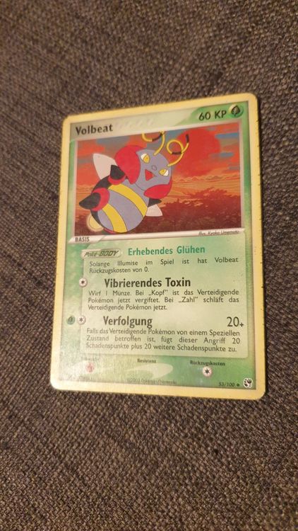 Volbeat Pokemon ex sandstorm (Gebraucht) in Turgi für CHF 1.5 – mit ...