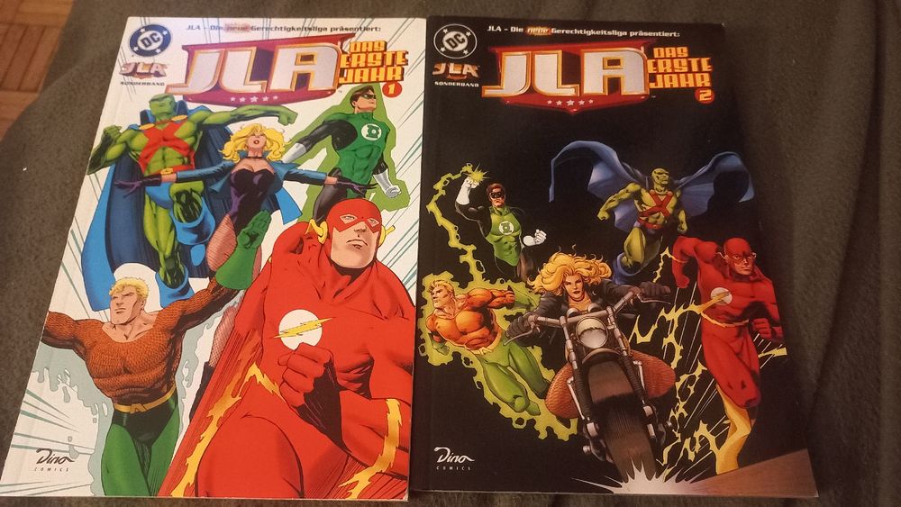 JLA -Die Erste Jahre Dino/DC Comic's Nr 1 & 2 Komplett (Gebraucht) in ...