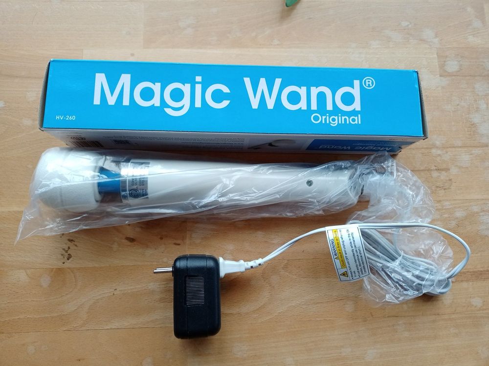 Magic Wand Massage Stab Original USA (Neu und originalverpackt) in ...