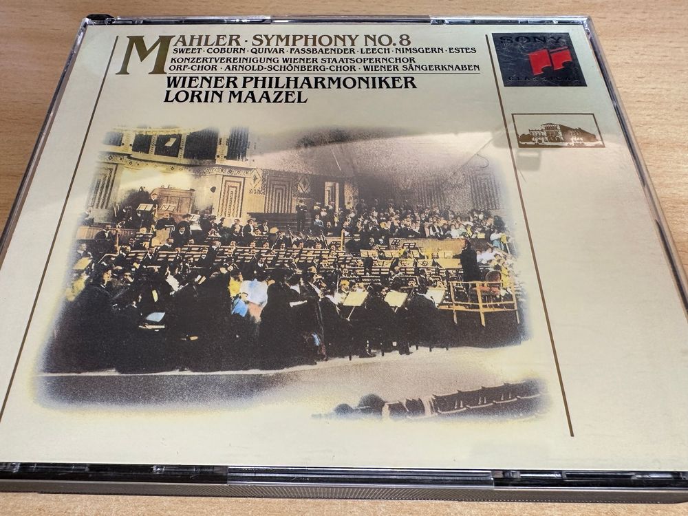 Mahler - Wiener Philharmoniker, Lorin Maazel – Symphony No 8 (Gebraucht) in Rikon im Tösstal für ...