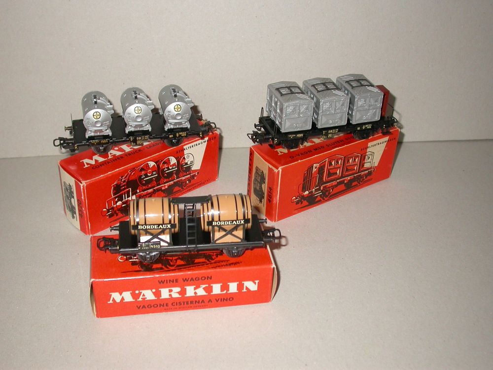Märklin drei Güterwagen 4510, 4520, 4614 (Gebraucht) in Berikon für CHF ...
