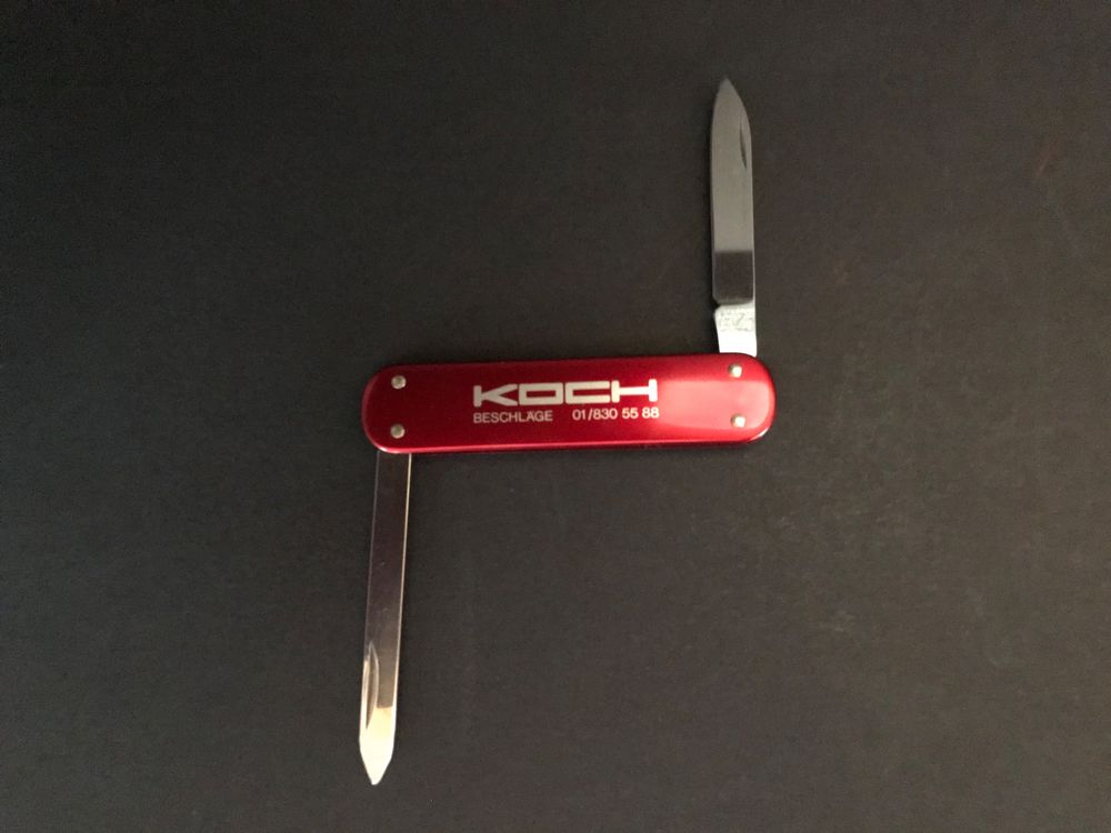 Victorinox Taschenmesser Sackmesser Werbegeschenk Werbeart. (Gebraucht ...