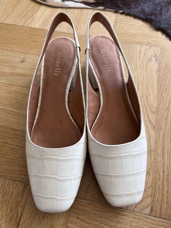 Chaussures Minelli cuir crème (Neu (gemäss Beschreibung)) in Thônex für ...