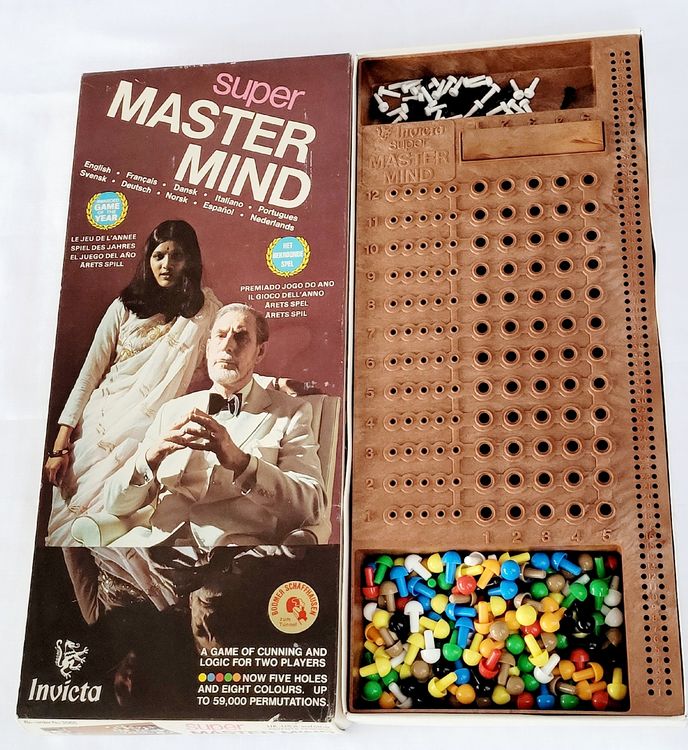 🔵🟠🟡🔴 Vintage SUPER MASTERMIND 1975 Prima Zustand! (Gebraucht) in ...