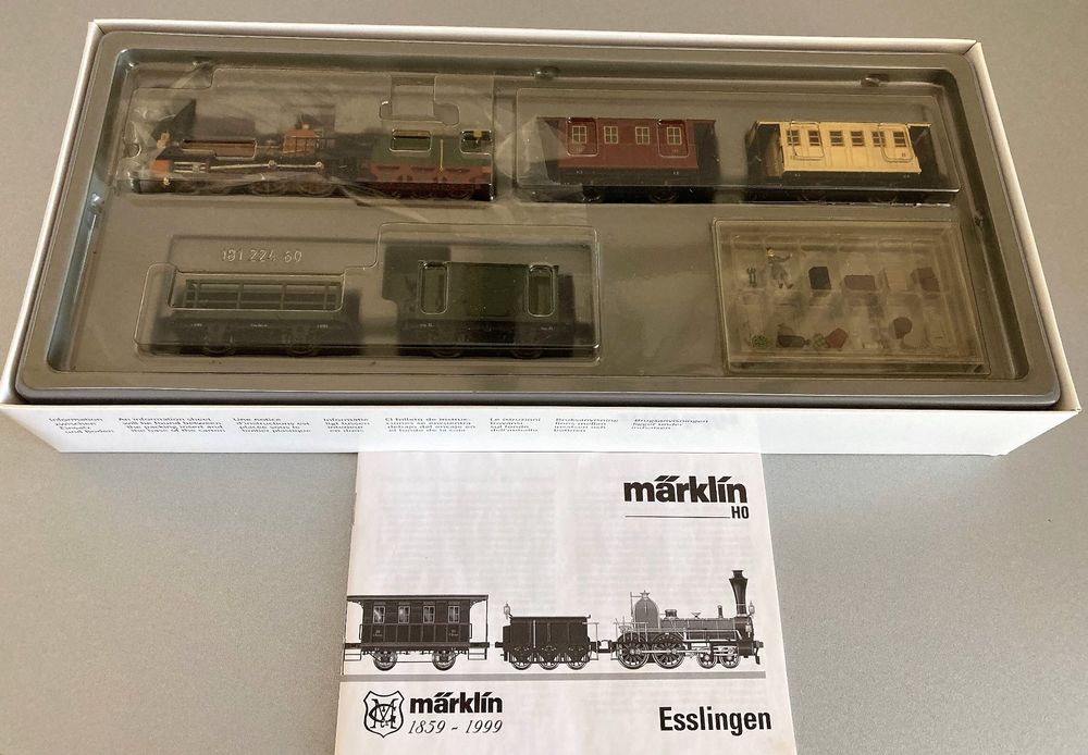Märklin 28573 & 46574 H0 WS / Württemberger Zug um 1859 (Gebraucht) in ...