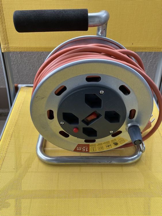 Enrouleur en plastique LOOP 4xT13 Td 3x1mm2 15m STEFFEN | Kaufen auf Ricardo