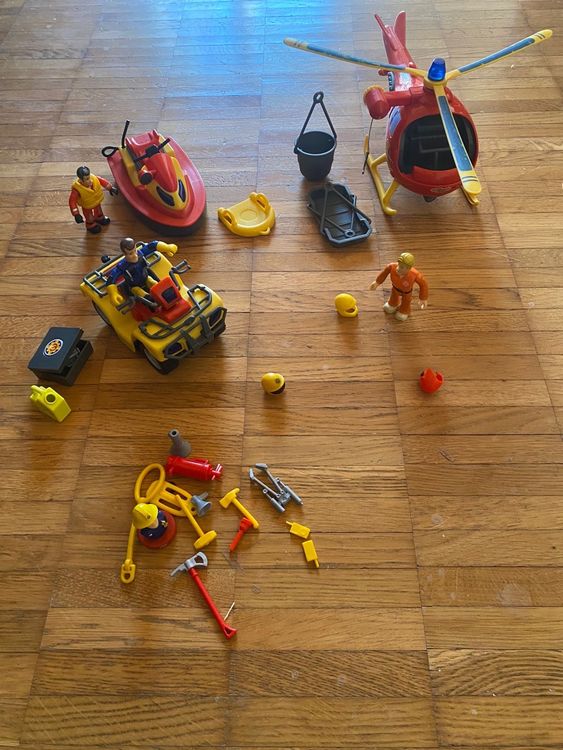 Sam pompiere quad con Tom Elvis moto d’acqua ed elicottero (Usato) a ...