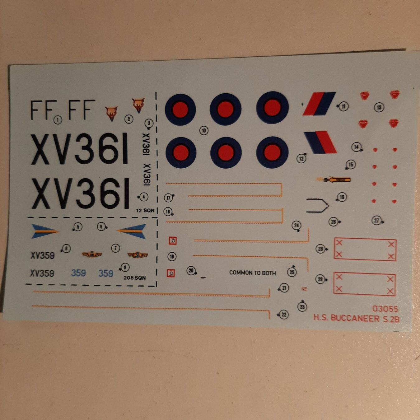 1948 ... Hawker-Siddeley Buccaneer S.2B ... Airfix 384 (Gebraucht) in ...