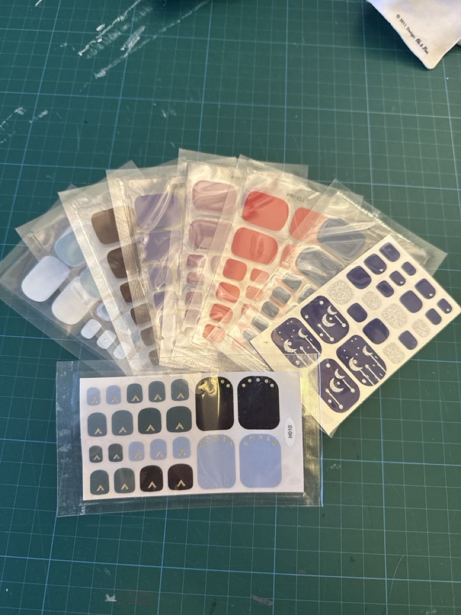 Nagelsticker Set für den Sommer - Top Zustand! (Neu und ...