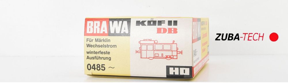 Brawa 0485 Rangierlok Köf II DB H0 WS Analog mit OVP (Gebraucht) in St ...