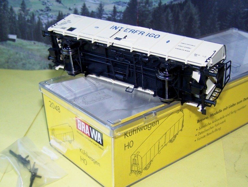 Brawa 2048 H0 INTERFRIGO Kühlwagen der DB, DC, KKK | Kaufen auf Ricardo