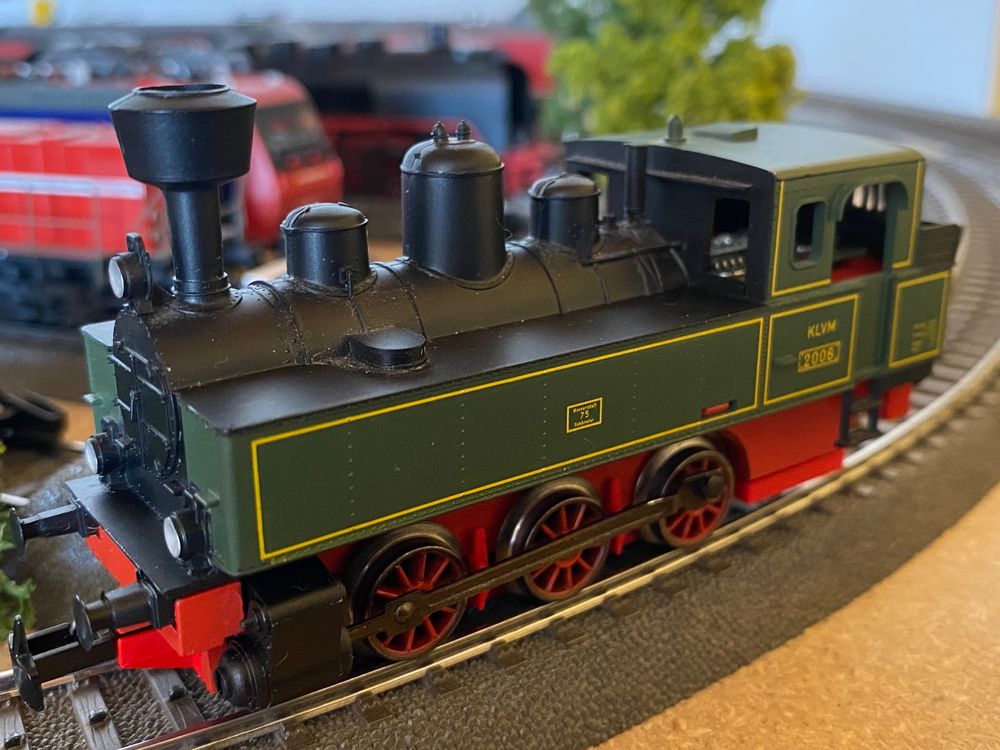 Märklin kleine Dampflok KLVM 2006 mit OVP, digital (Gebraucht) in ...