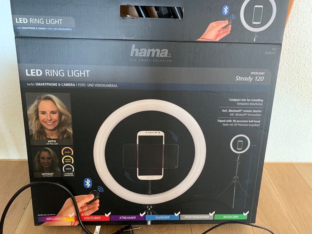 Led Ring Light Hama (Gebraucht) in Walchwil für CHF 25 – mit Lieferung ...