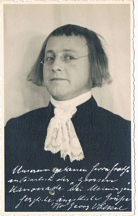Georg Völkel 1902-? Autogramm signiert Vintage Foto 9x14cm (Gebraucht) in Bischofszell für CHF ...