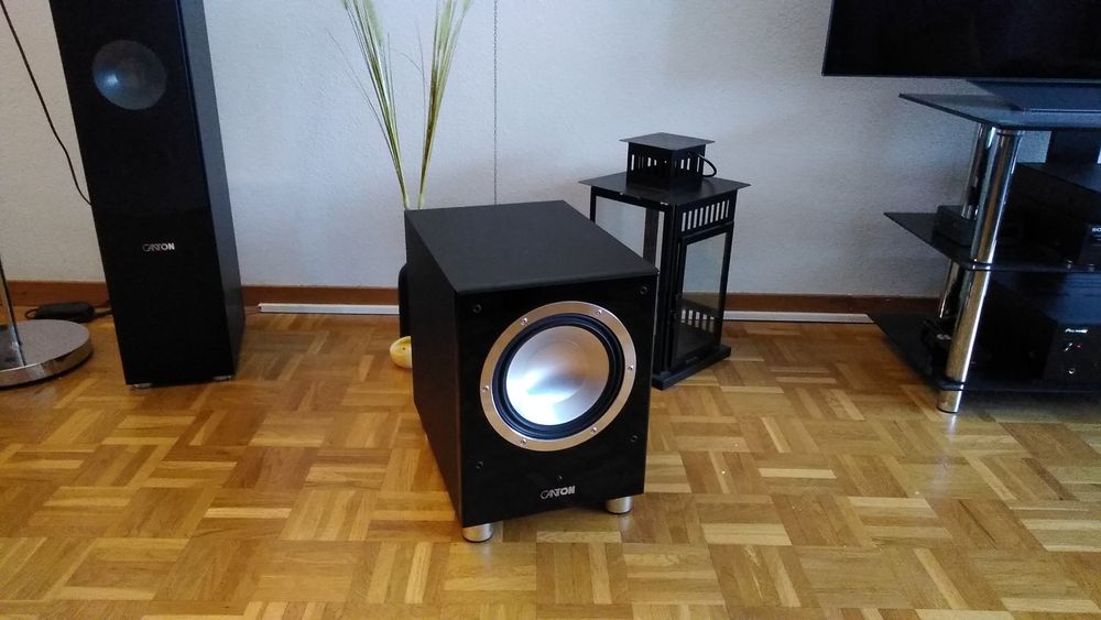 Canton SUB 80 SC Subwoofer, schwarz, 250W (Gebraucht) in Uster für CHF ...