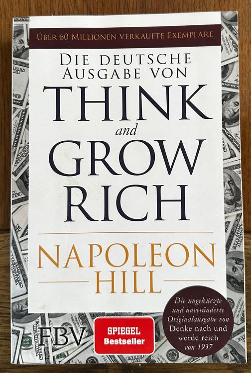Think and Grow Rich, Napoleon Hill (Gebraucht) in Glattpark(Opfikon) für CHF 15 – mit Lieferung ...