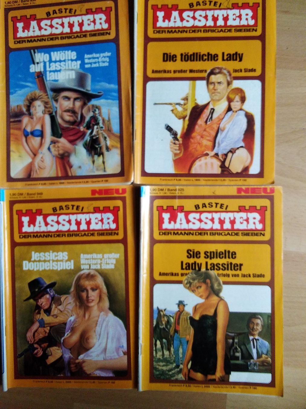 FERIENLEKTÜRE 6 Lassitter Western für 9.-- (Gebraucht) in Killwangen für CHF 9 – nur Abholung ...