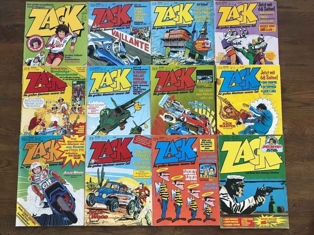 ZACK COMIC MAGAZIN SAMMLUNG | Kaufen auf Ricardo
