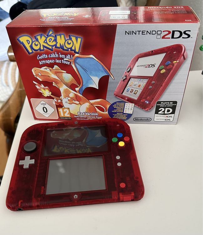 Nintendo 2DS Pokemon Red Edition Console CFW (Gebraucht) in Gwatt (Thun ...