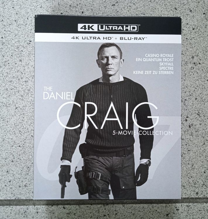 JAMES BOND: 5 Movie Collection 4K (5 4K Discs + 5 Blu-rays) (Neu ...