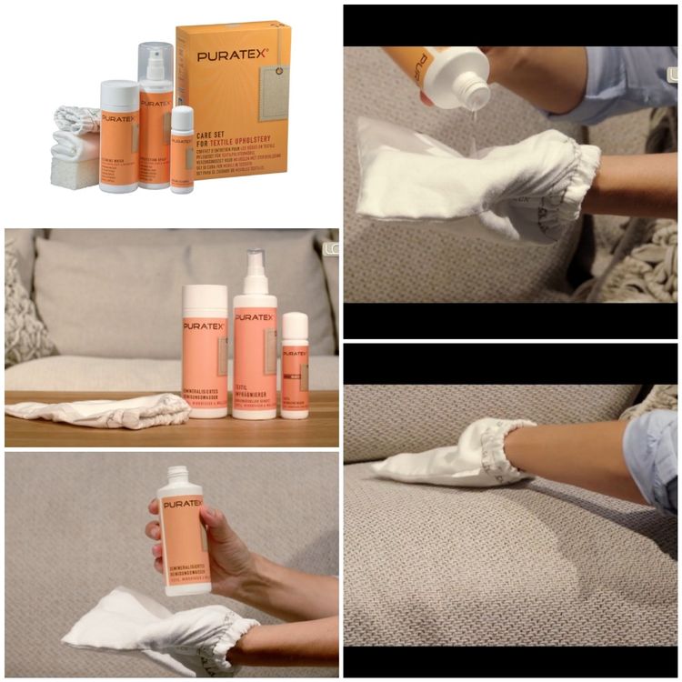 Puratex Polster/Möbel Teinigungs Set NEU (Neu und originalverpackt) in ...