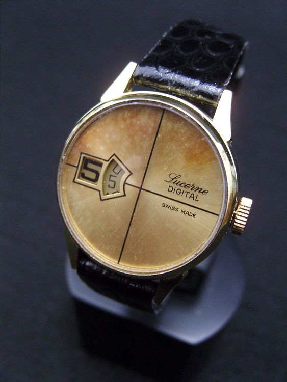 Alte, ungetragene "Digital" Vintage Uhr , aus den 60/70ziger (Neu ...