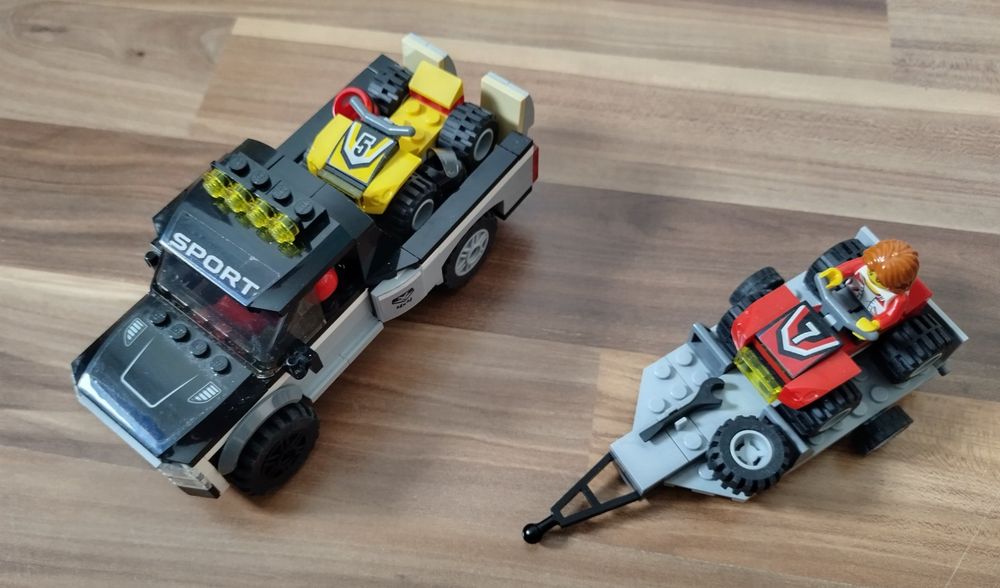 Lego City 60148 - Jeep mit Rennquads (Gebraucht) in Therwil für CHF 19 – mit Lieferung auf ...