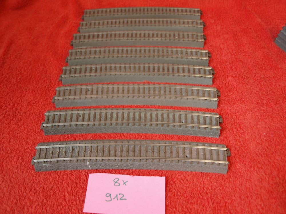 24912 8 x C Schienen von Märklin spur H0 Wechselstrom | Kaufen auf Ricardo