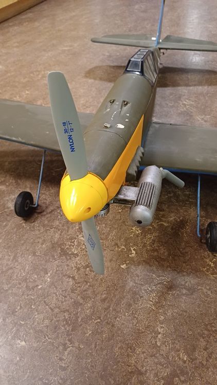 RC Modell Flugzeug Messerschmitt Balsa 180cm | Kaufen auf Ricardo