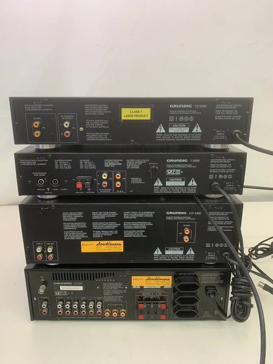 Grundig HiFi Stereo Anlage V5200 T5200 CCF5300 CD5200 L 4257 (Gebraucht ...