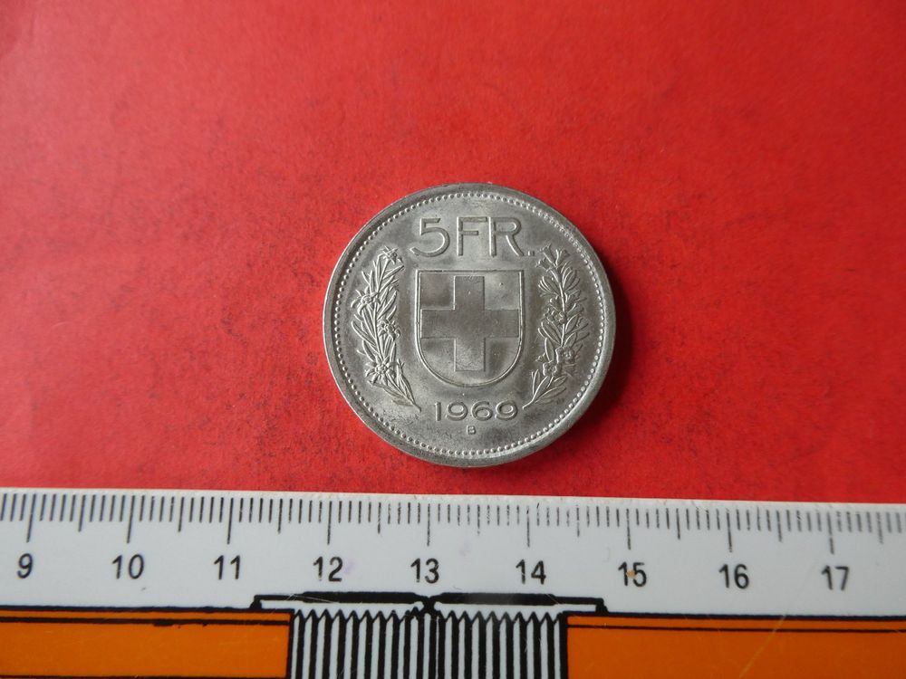 Schweiz 1969, 5 Franken - Silber | Kaufen auf Ricardo