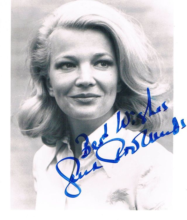 Gena Rowlands 1930-2024 Autogramm Vintage Foto 9x14cm (Gebraucht) in Bischofszell für CHF 20 ...