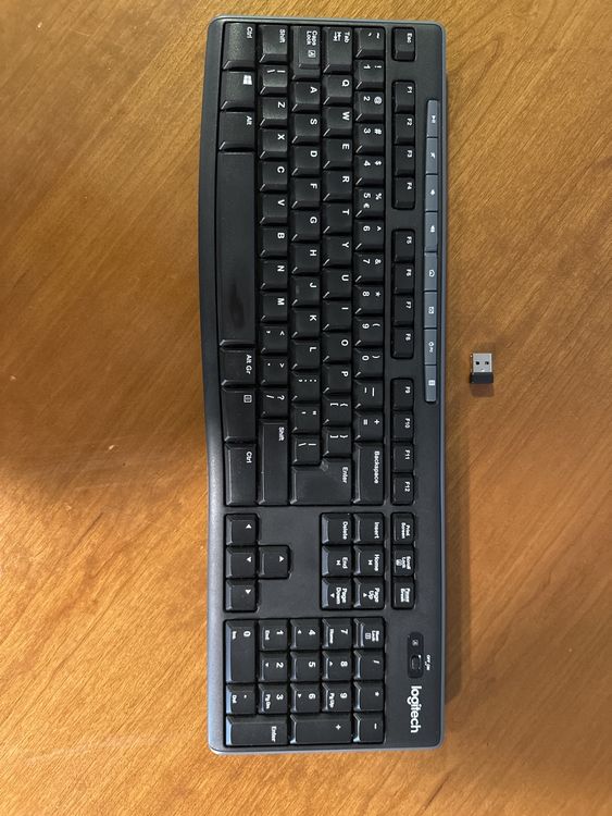 Logitech Wireless Keyboard K270 with USB Receiver QWERTY (Gebraucht) in ...