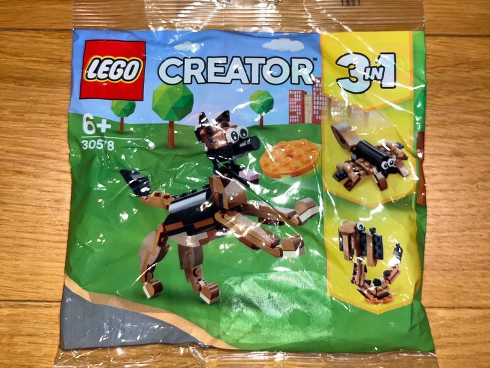 Lego creator 3 in 1 : chien, cobra et araignée : 30578 (Neu und ...